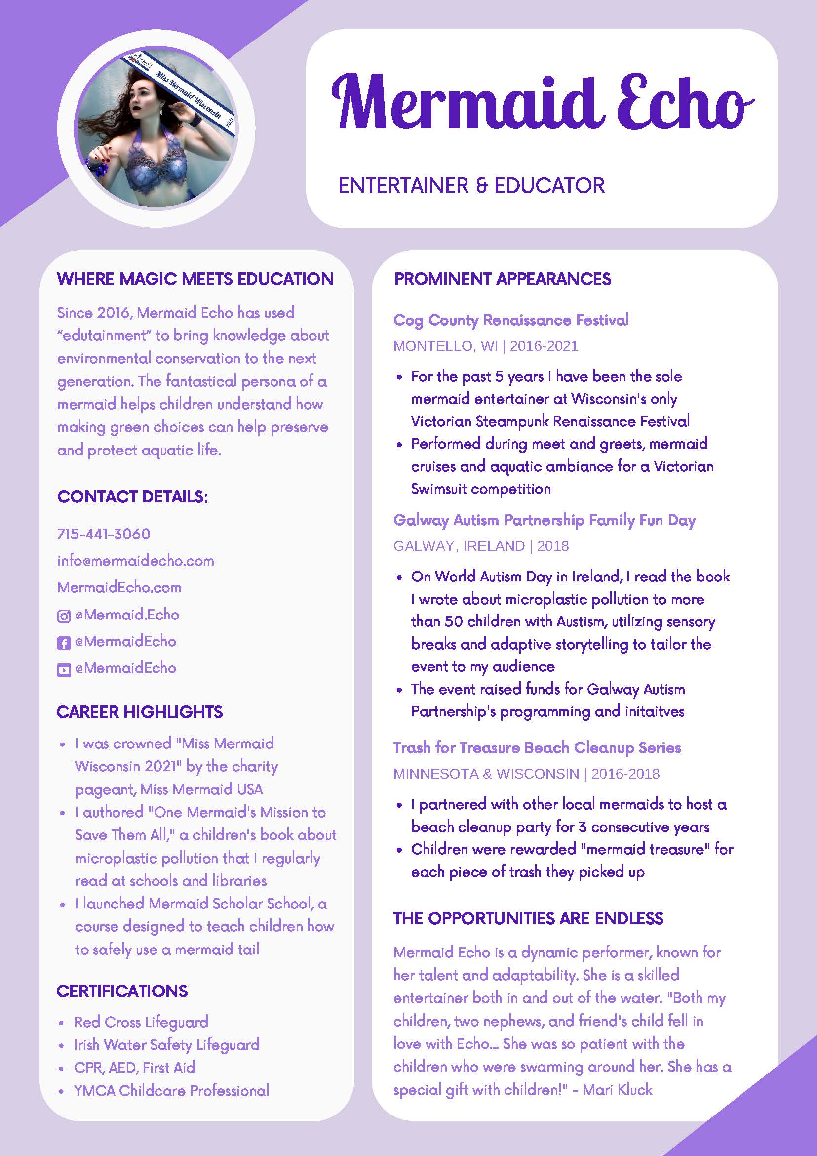 Résumé – Mermaid Echo